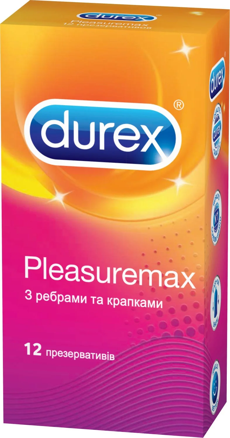 Презервативы Durex Pleasuremax №12 - купить Презервативы Durex - F.UA ...